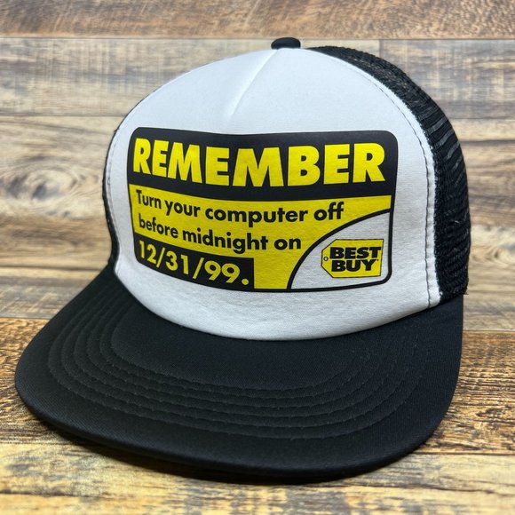 Unbranded | Accessories | Best Buy Mens Trucker Hat Black Snapback 9s ...